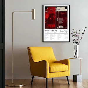 Sidhu Moosewala | Moosetape Album Poster | Punjabi Hip-hop Wall Art ...