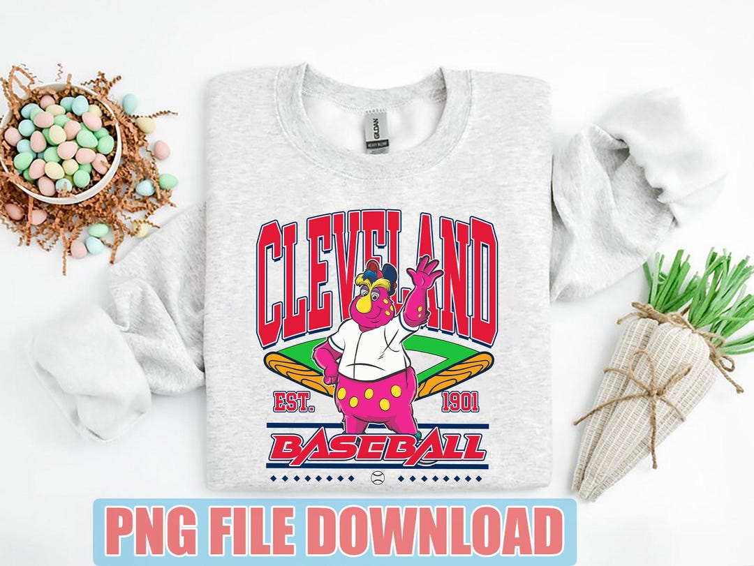 Retro Cleveland Baseball Team PNG | Vintage Sports Design | Distressed ...