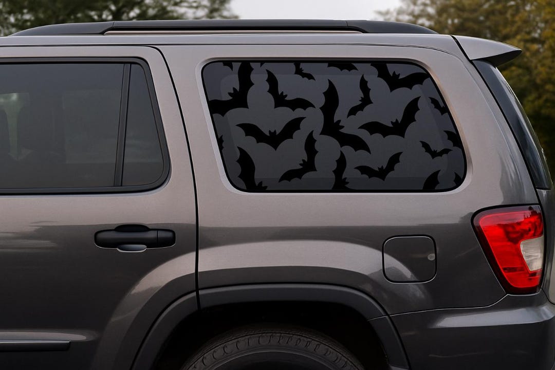 Bats - Full Window Vinyl Decal - Etsy