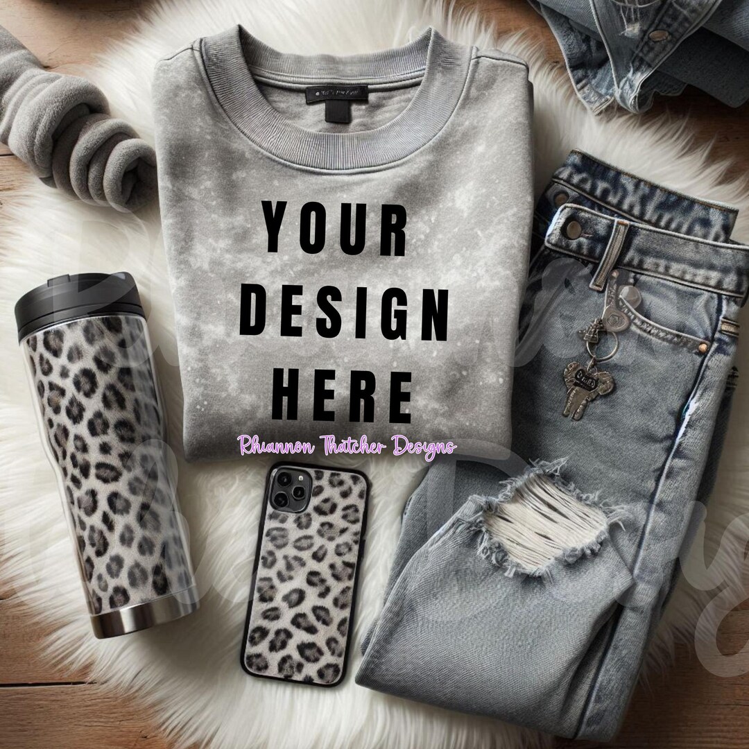 T-shirt Mock Up, Mock Up, Modern Style Prop, Commercial Use, Rhiannon ...