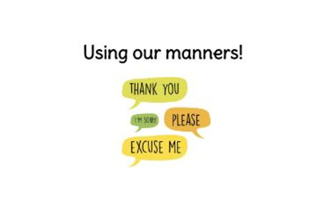 Social Story - Using Manners - Etsy