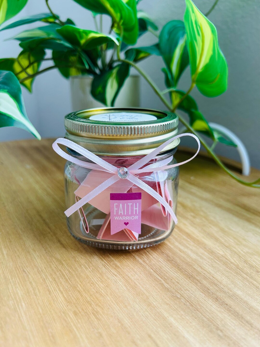 Faith Building Jar of Encouragement, Daily Scripture Verse Gift - Etsy