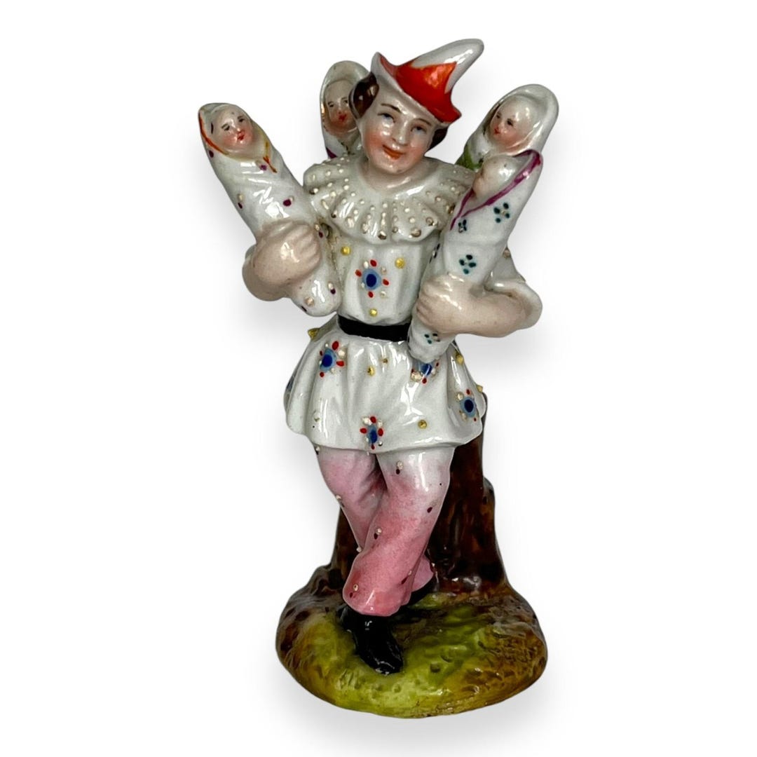 1800s Napoleon III Era Kinderbringer the Babies Merchant Porcelain 3.5 ...