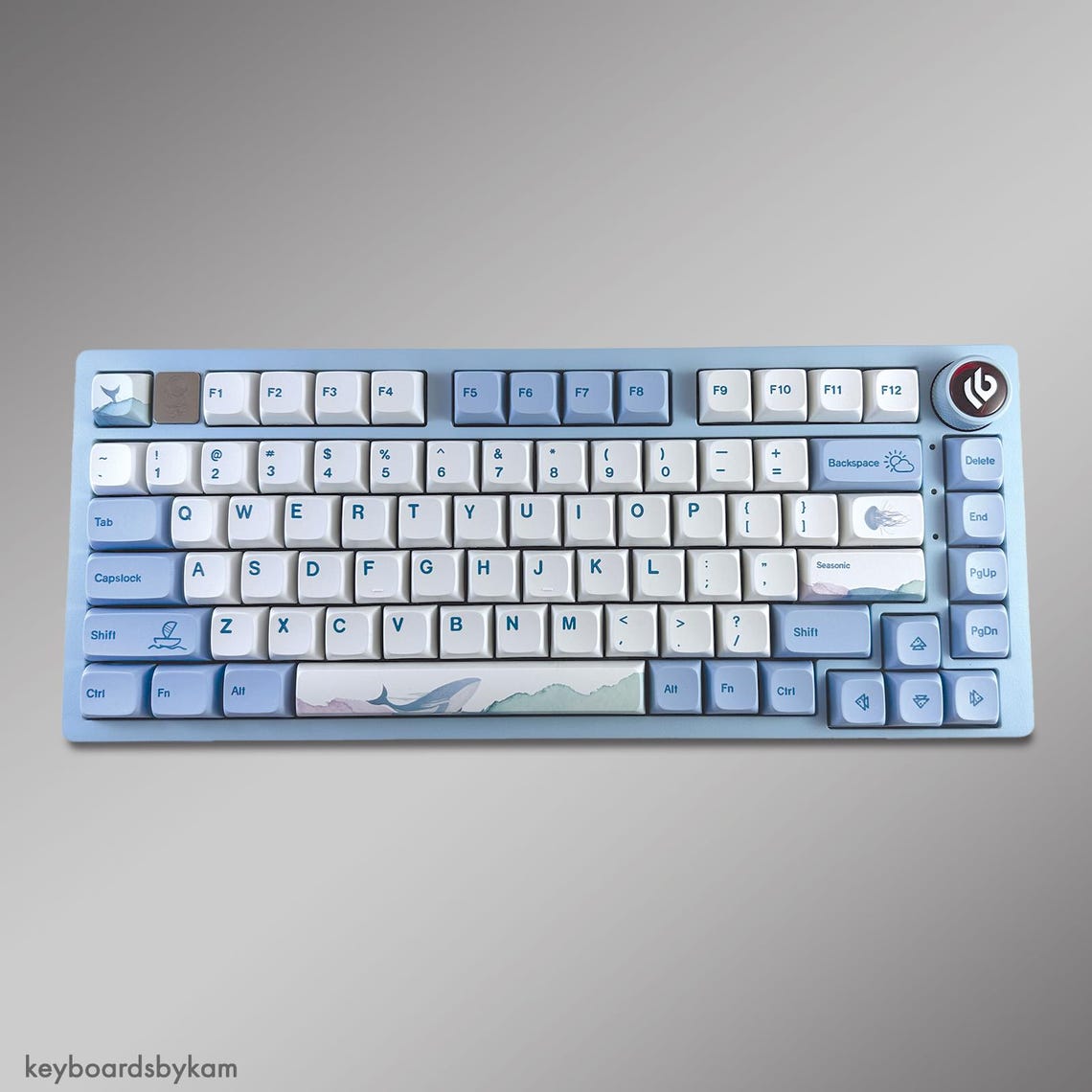 Leobog Hi75 Series - Blue Whale - Haimu Midnight Switches - Etsy