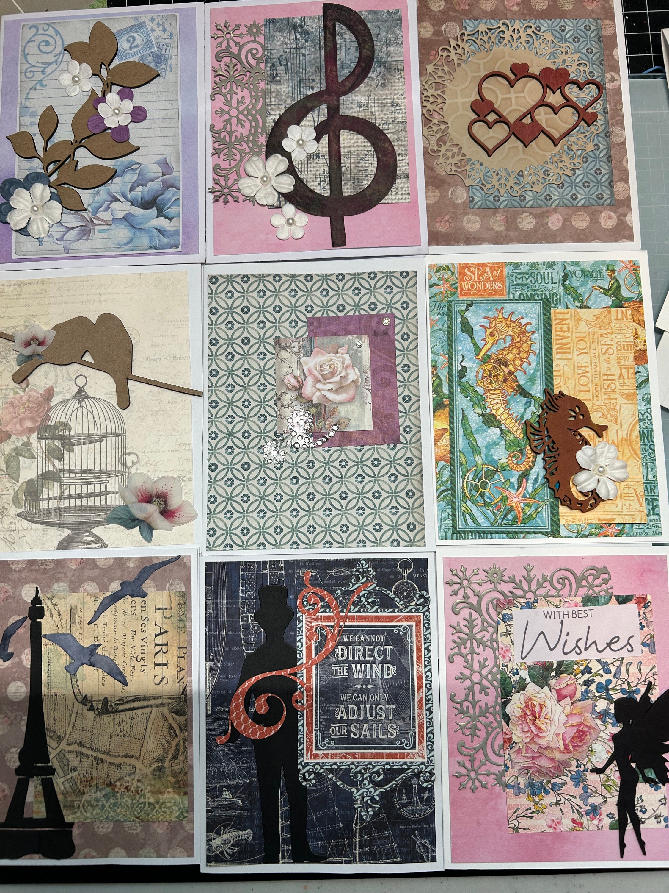 Box - Greeting Cards Notes and Stationary - Etsy