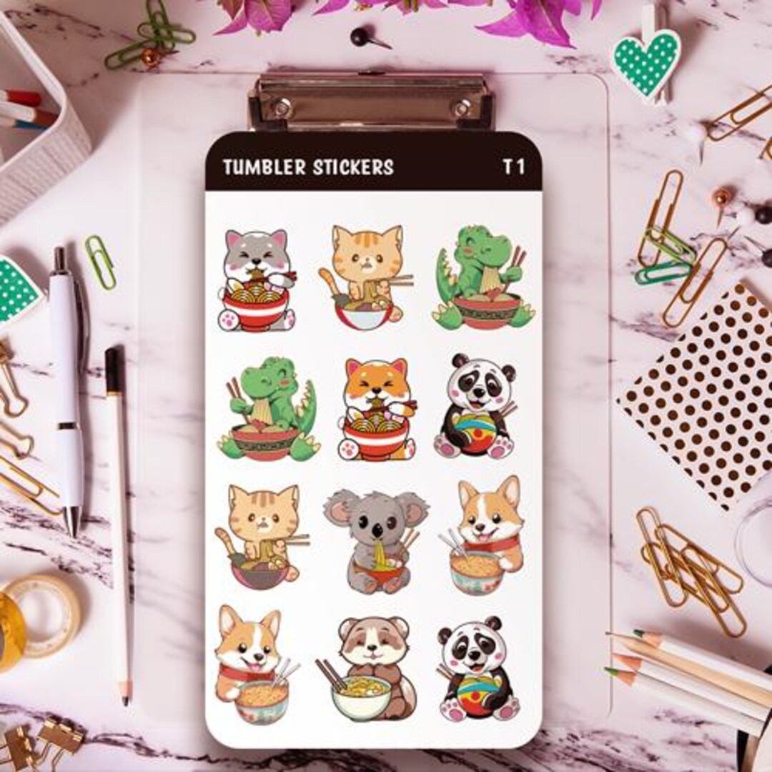 Ramen Decals - Etsy
