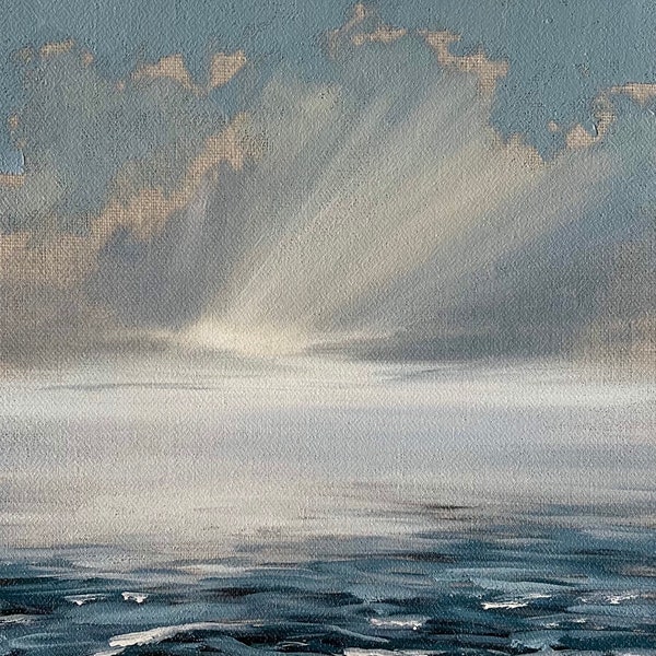 Calm Water Painting - Etsy