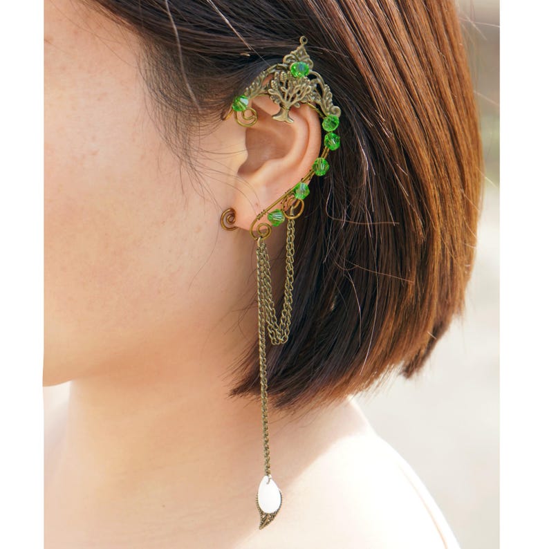 Elf Ear Cuffs: Copper Wire Fairy Elven Cosplay Earrings, Non-pierced - Etsy