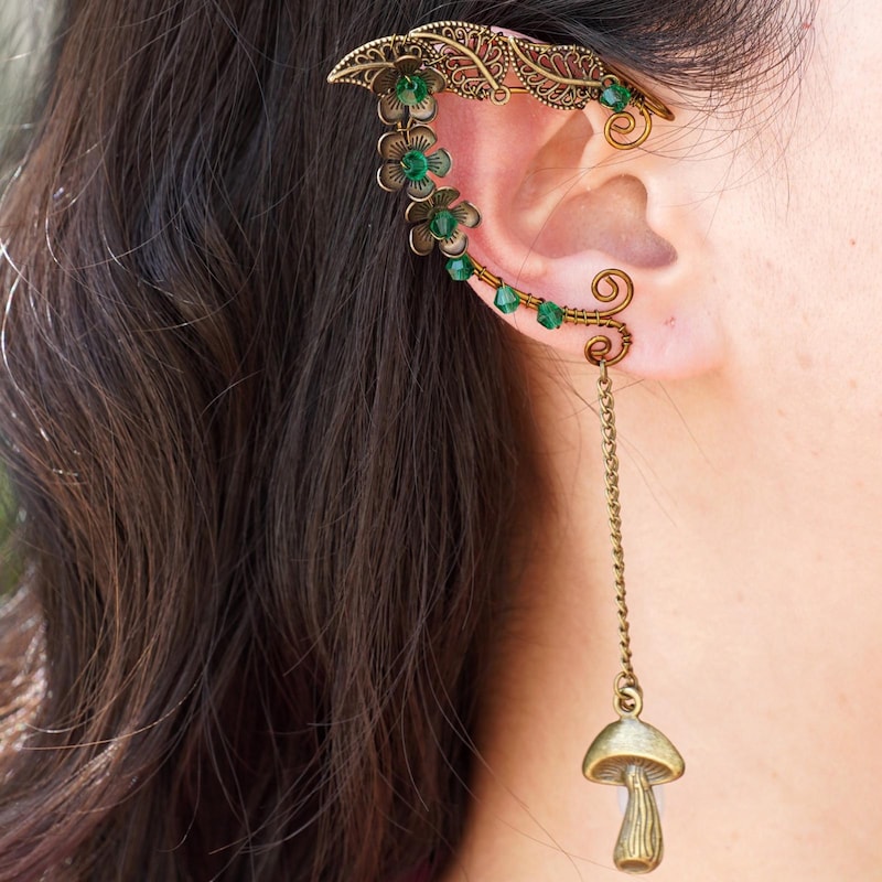 Metal Elf on Fairy Ears - Etsy