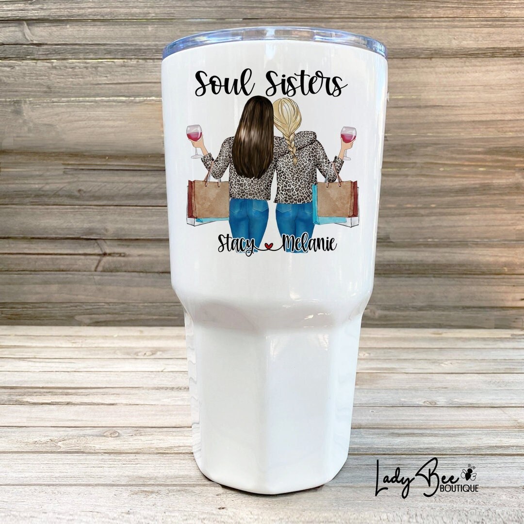 Best Friend Tumbler, Shopping Bestie Tumbler, Popular Best Friend Cup ...