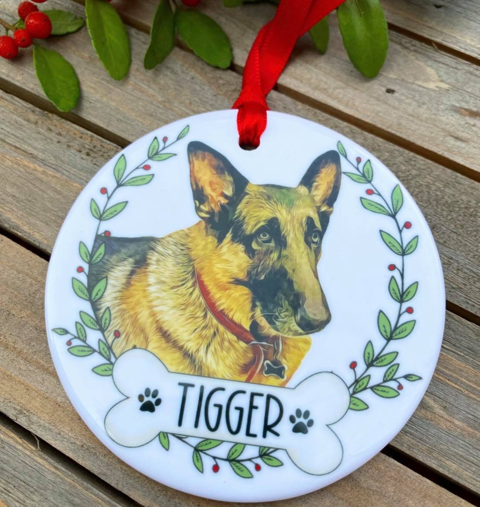 Custom Pet Ornament Personalized Dog Ornament Pet Memorial - Etsy