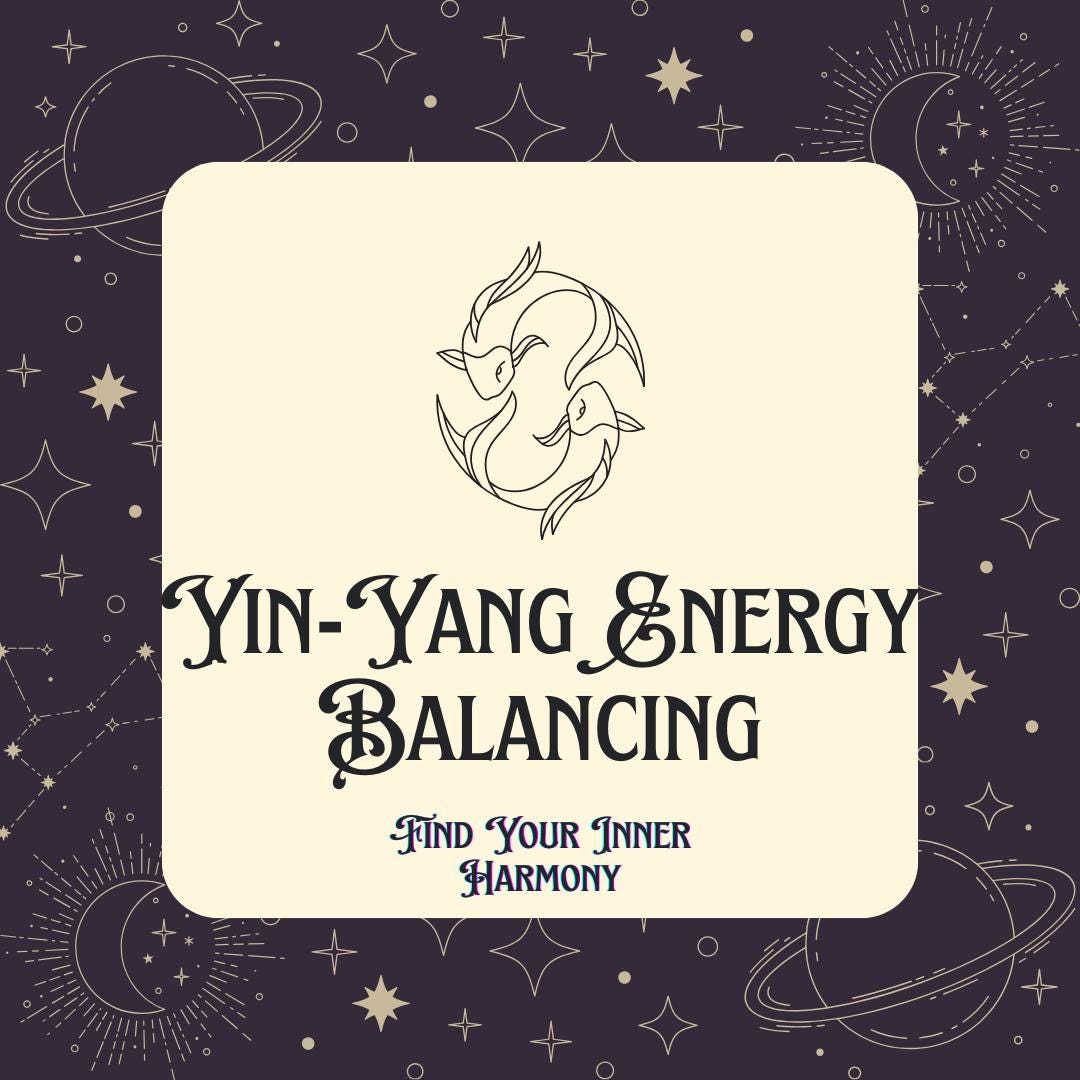 Yin-yang Energy Balancing, Yin-yang Balance, Energy Alignment ...