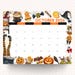 October 2026 Calendar Spooky Halloween Printable Monthly Calendar for ...