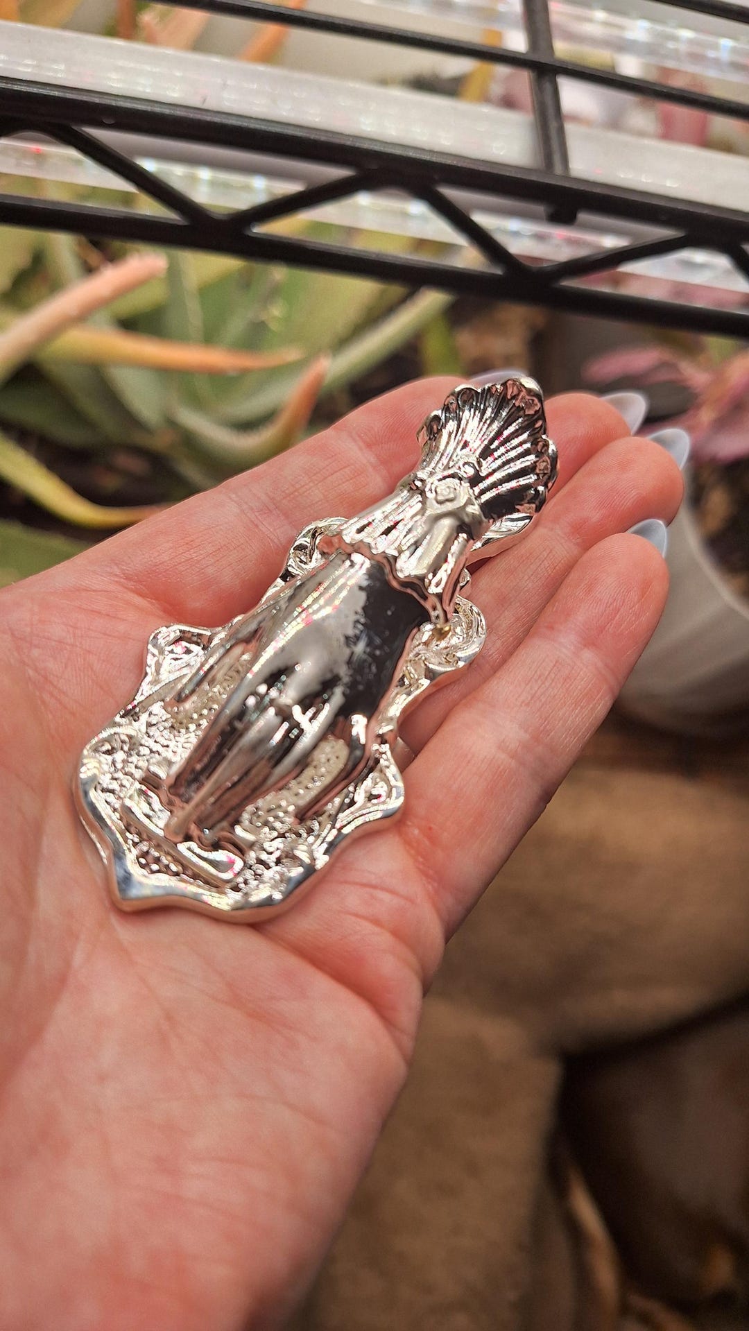 Silver Hand Bookmark - Victorian Style Brass Reader's Gift - Etsy