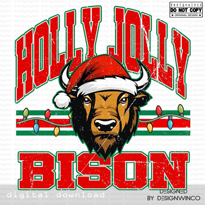Bison Christmas Shirts - Etsy