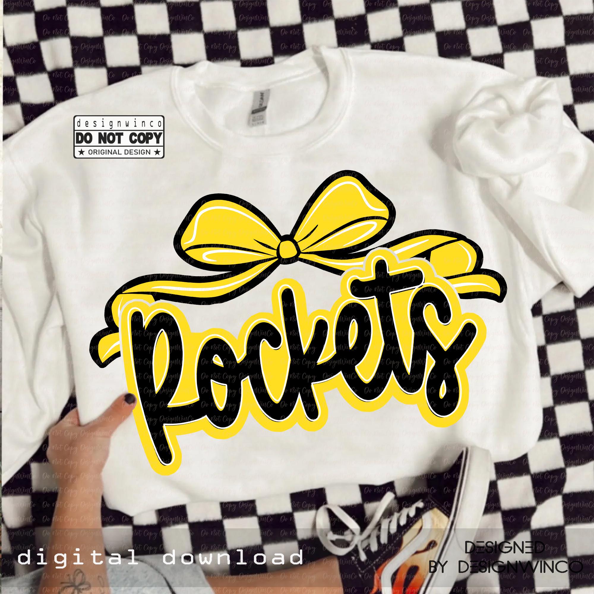 Rockets Mascot PNG, Cheer Bow PNG, School Spirit Team Pride Shirt ...