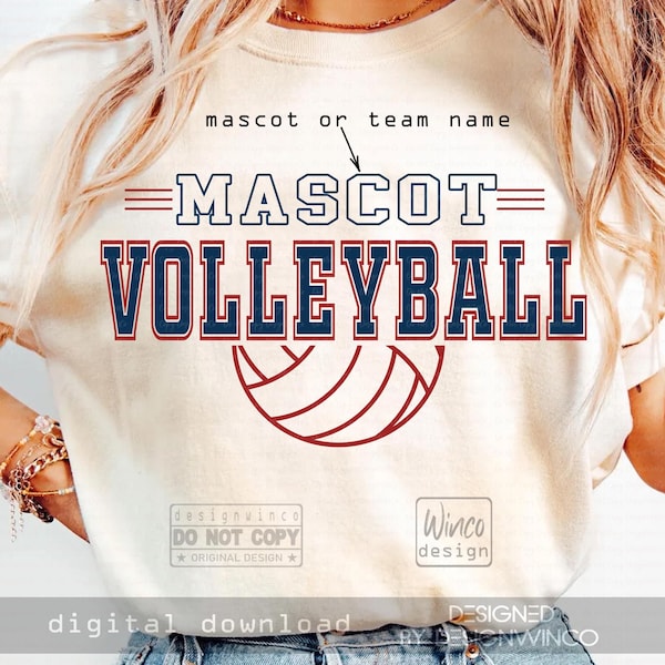 Volleyball Font - Etsy