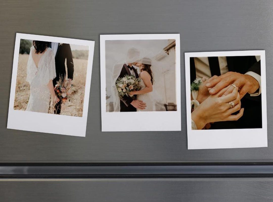 Custom Polaroid Flexible Fridge Magnet | Photo Magnet | Personalized ...
