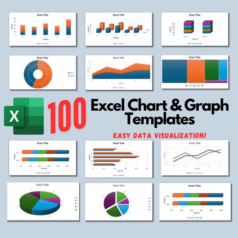 Excel Templates | Chart and Graph, Project Management, Task Tracker ...