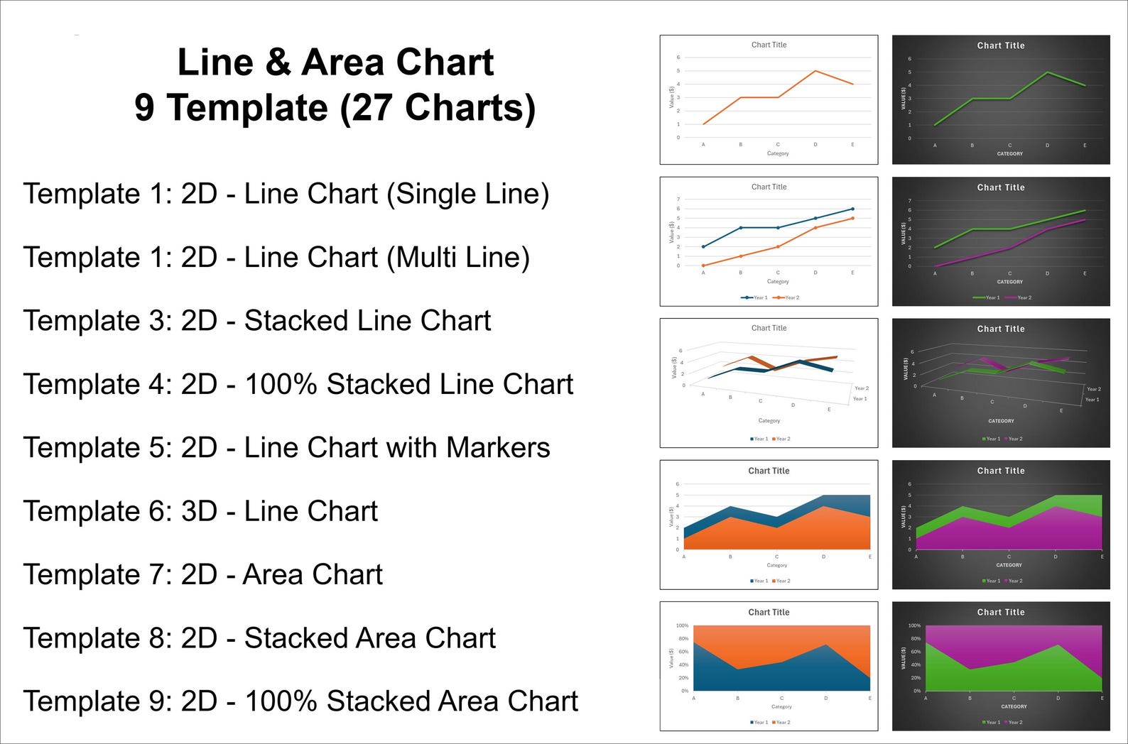 Excel Templates | Chart and Graph, Project Management, Task Tracker ...