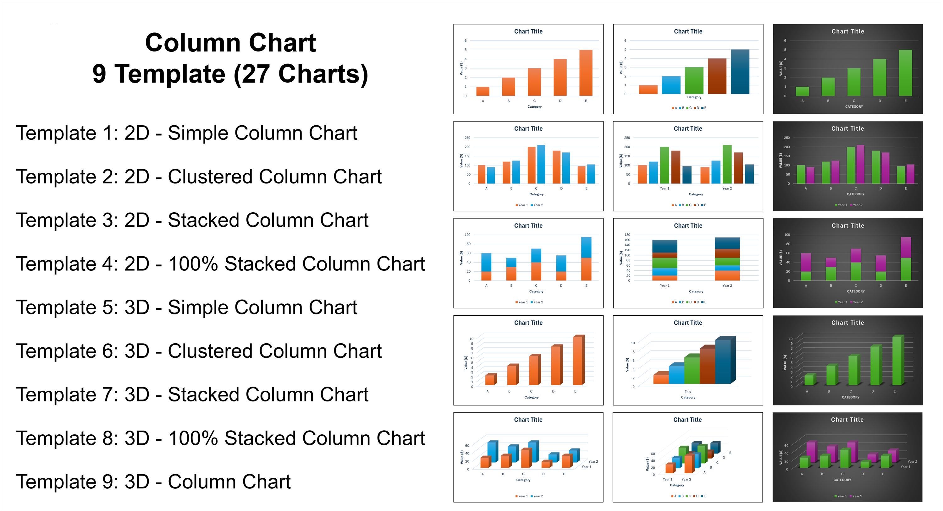 Excel Templates | Chart and Graph, Project Management, Task Tracker ...