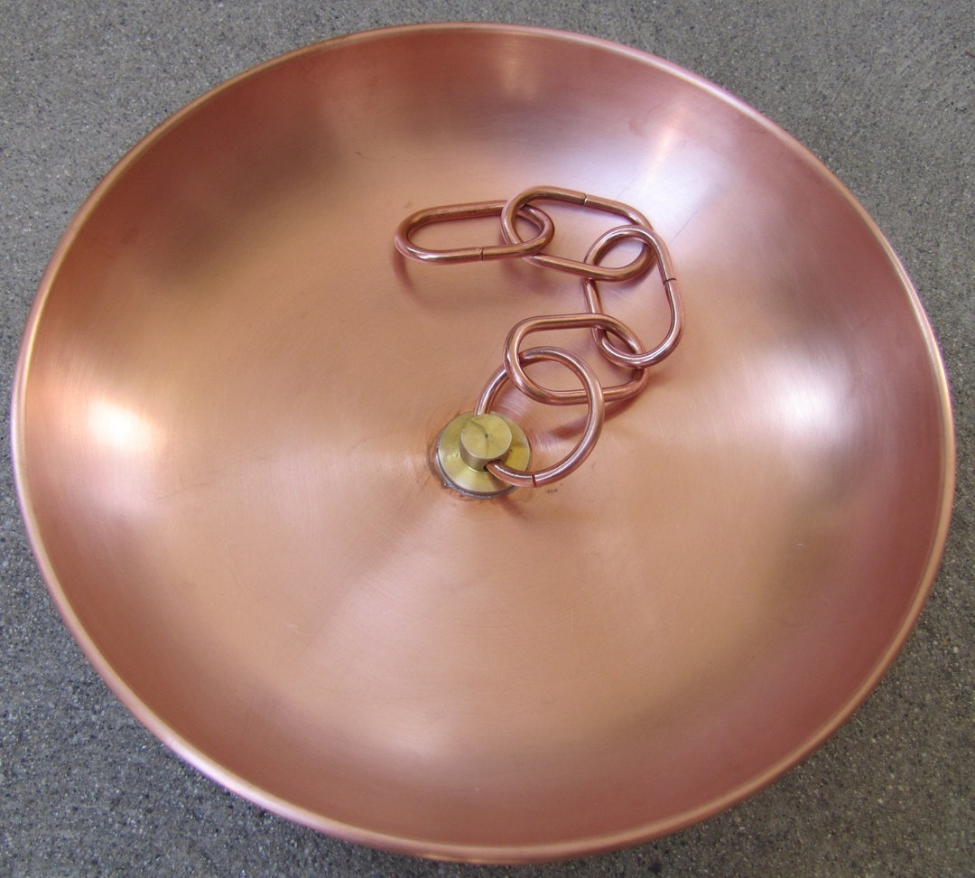 Copper Basin/bowl for Rain Chain - Etsy