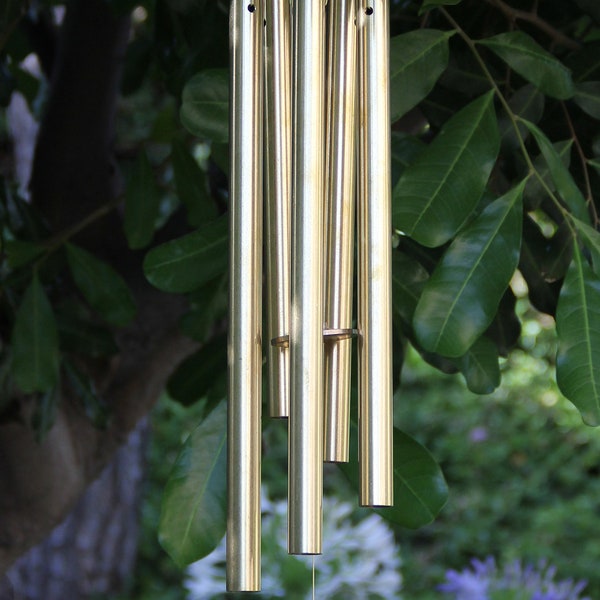 Outdoor Brass Wind Chimes - Etsy