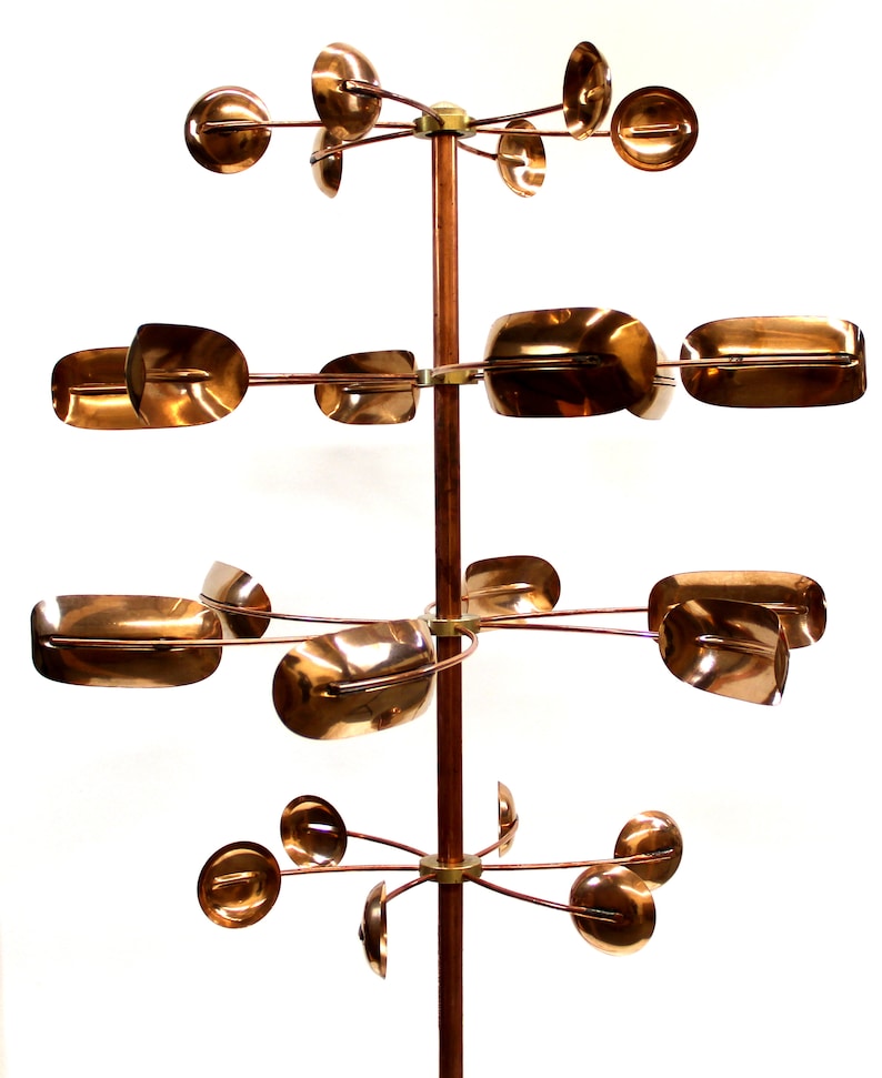 Kinetic Copper Spinner - Quaking Aspen - Etsy