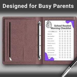 Morning Routine Chart for Aussie Kids – 8 Colour Options, Printable ...