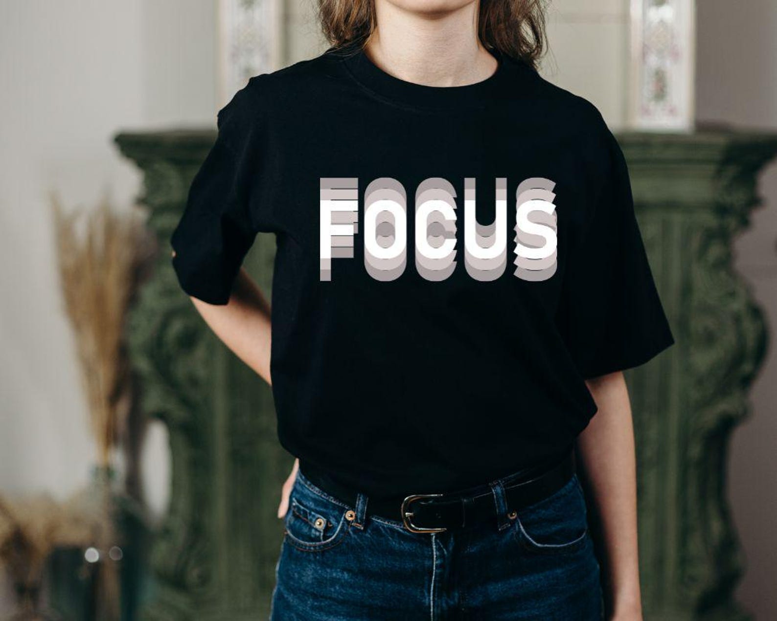 Focus SVG, Blurry Text Design, Cricut Cut File (digital Download) - Etsy