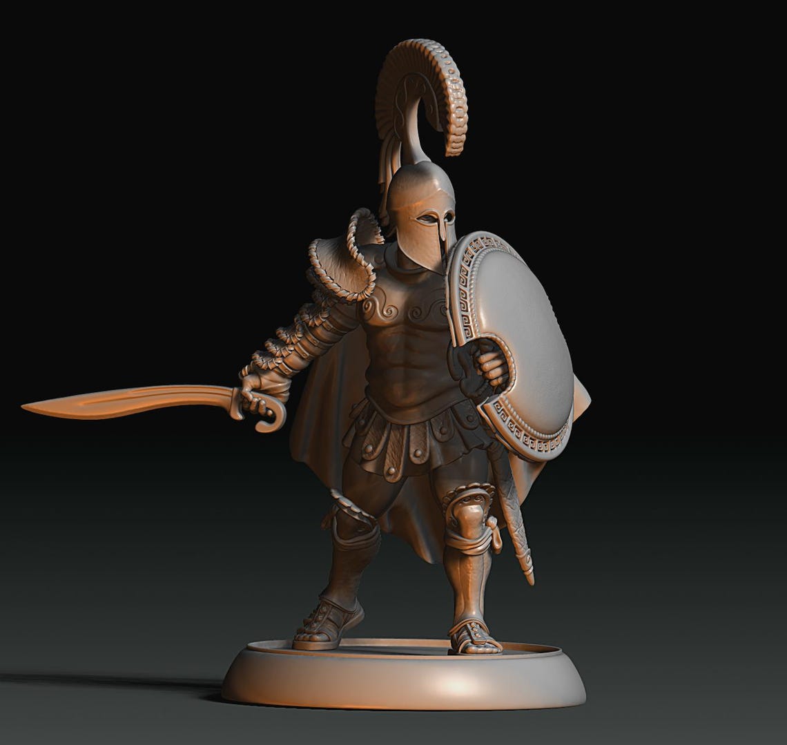 Ancient Greek Hoplites - Ancient Greece, the Good Brick | 3d Printed ...