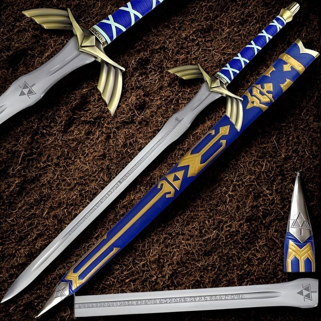 Rustic Handmade Sword - Authentic Blade With Leather Hilt - Etsy