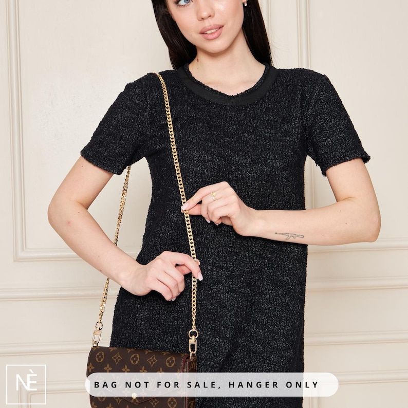 Luxury Crossbody Chain Strap, Shoulder, Handle Oval Chain, Bag Charm ...