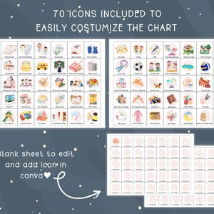 Dinosaur Routine Flip Chart for Kids, Editable Toddler Chore Chart ...