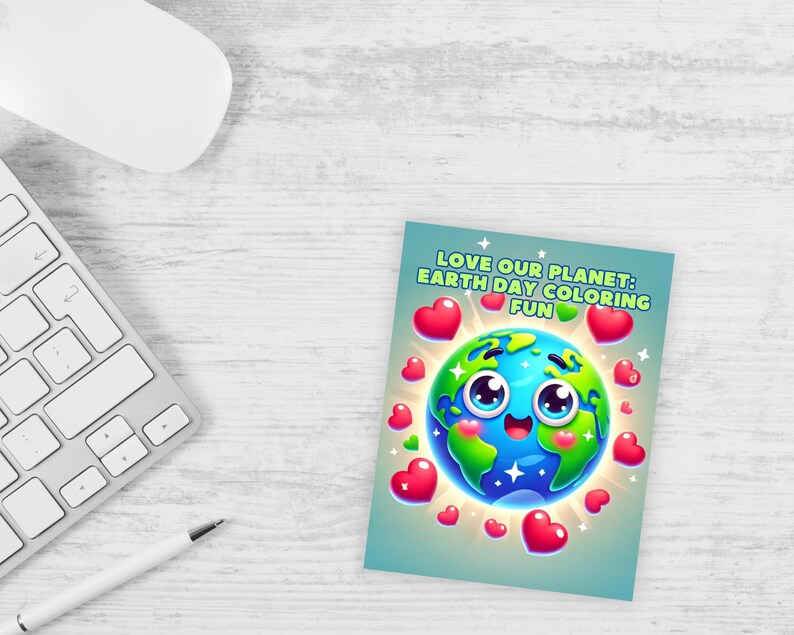 Earth Day Coloring Pages | Fun & Educational PDF | Instant Download ...