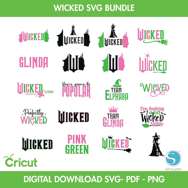 Wicked the Movie Svg - Etsy