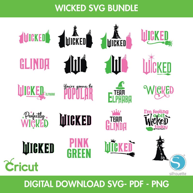 Wicked the Movie Svg - Etsy