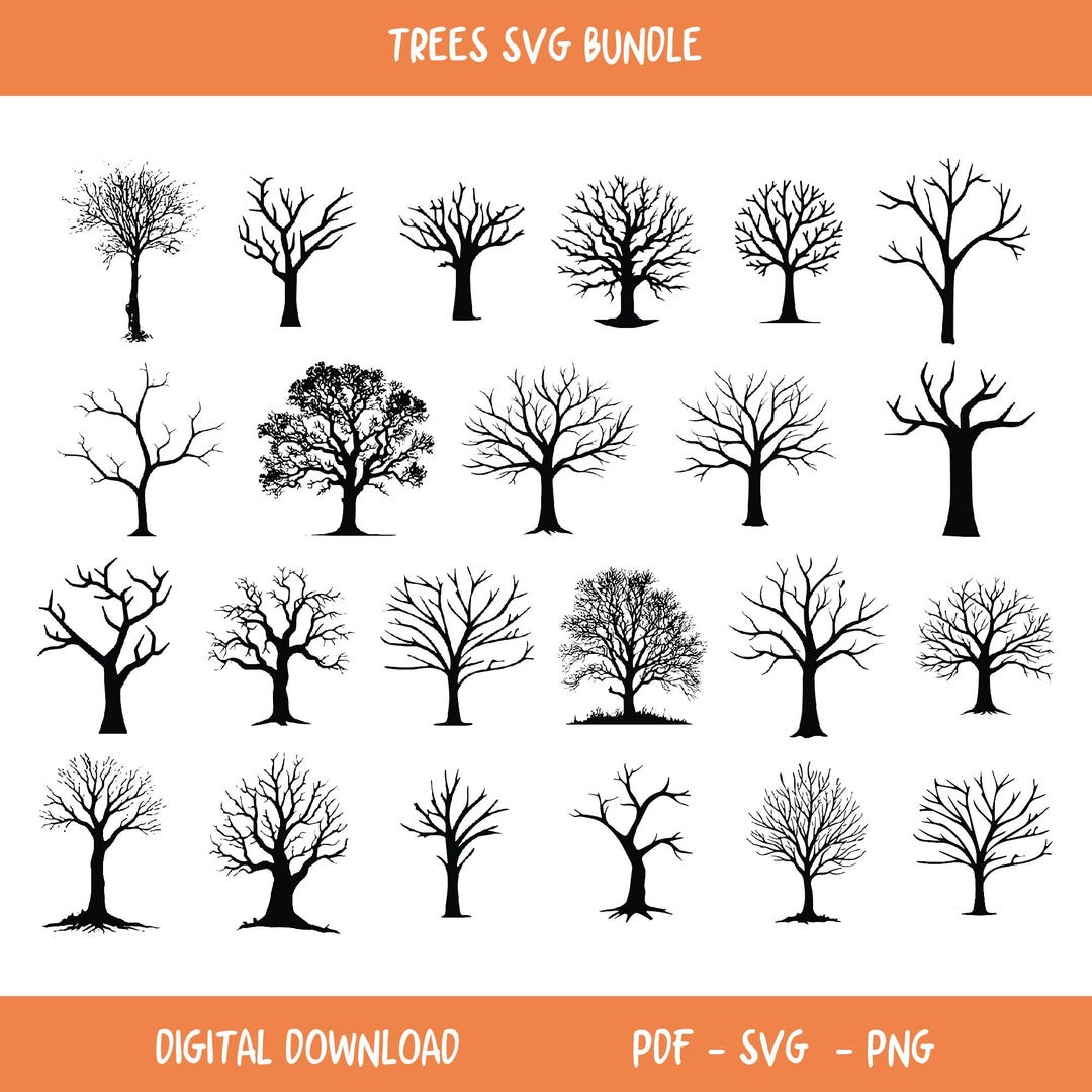 Tree Svg Bundle, Tree of Life Svg Bundle, Tree Bundle Svg, Tree of Life ...
