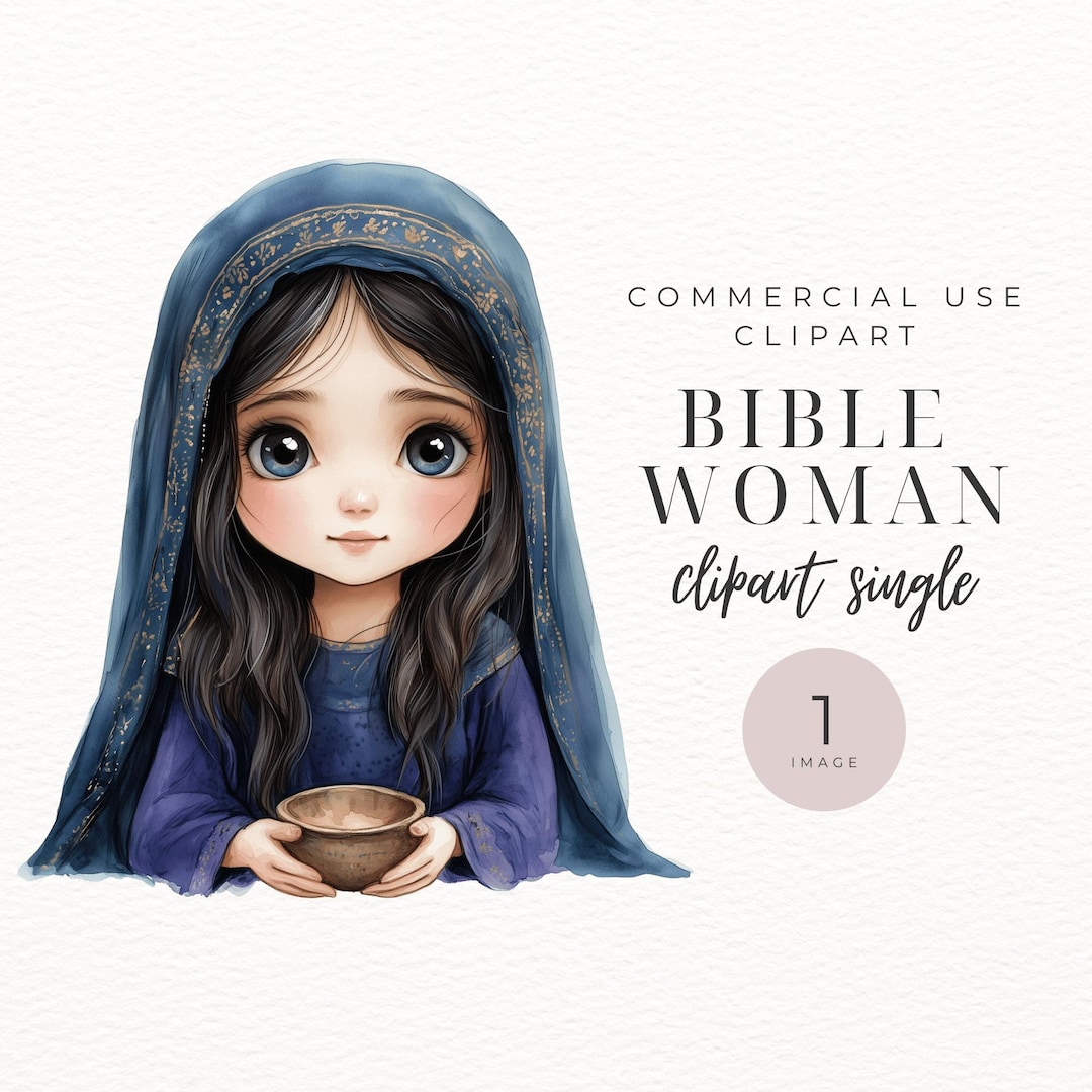 Biblical Women Clipart, High-quality Digital Download, Printable ...