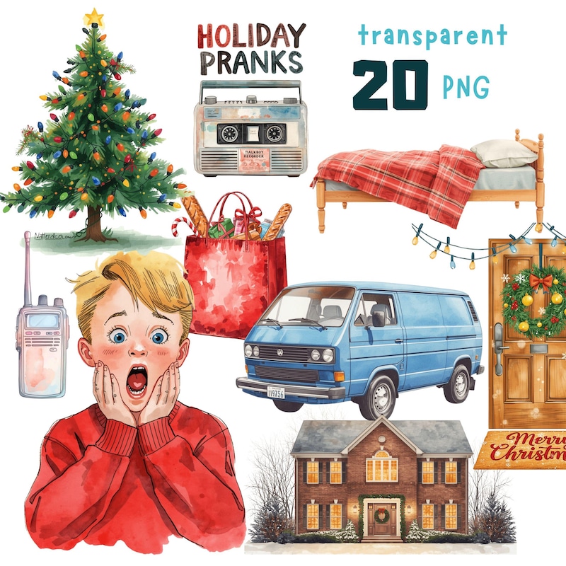 Home Alone Clipart - Etsy