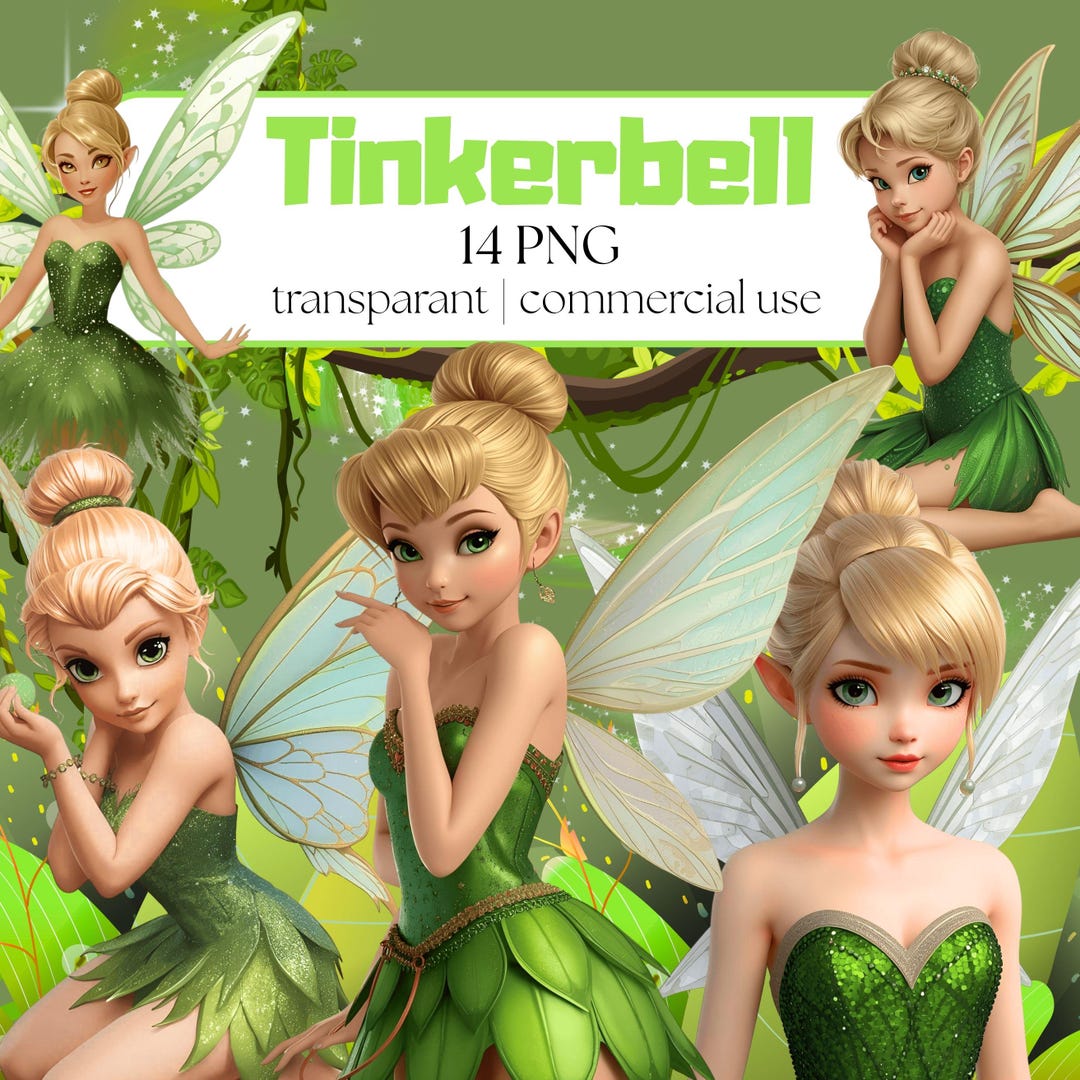 Green Fairy Tinkerbell PNG Clipart, Green Fairy Png, Tinkerbell Clipart ...