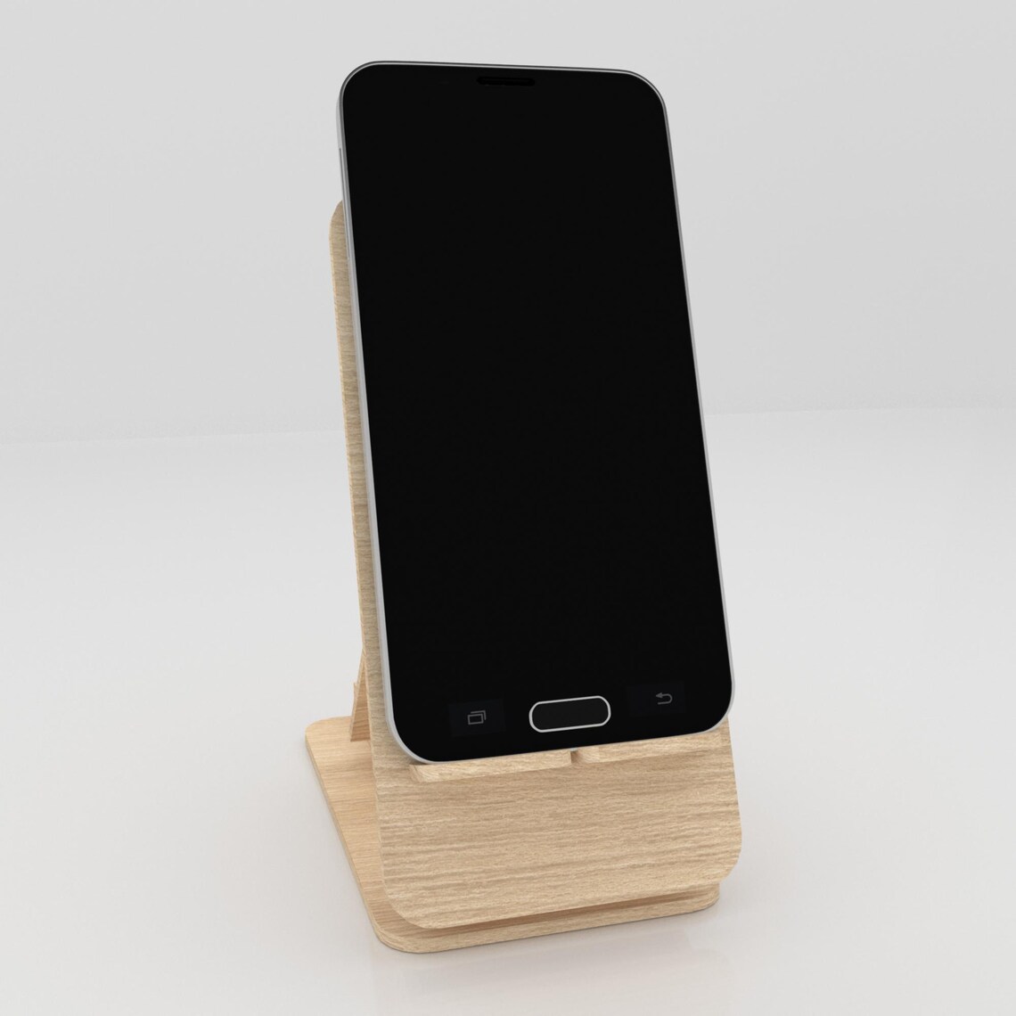 Adjustable Phone Stand SVG Laser Cut File | Wooden Mobile Holder ...