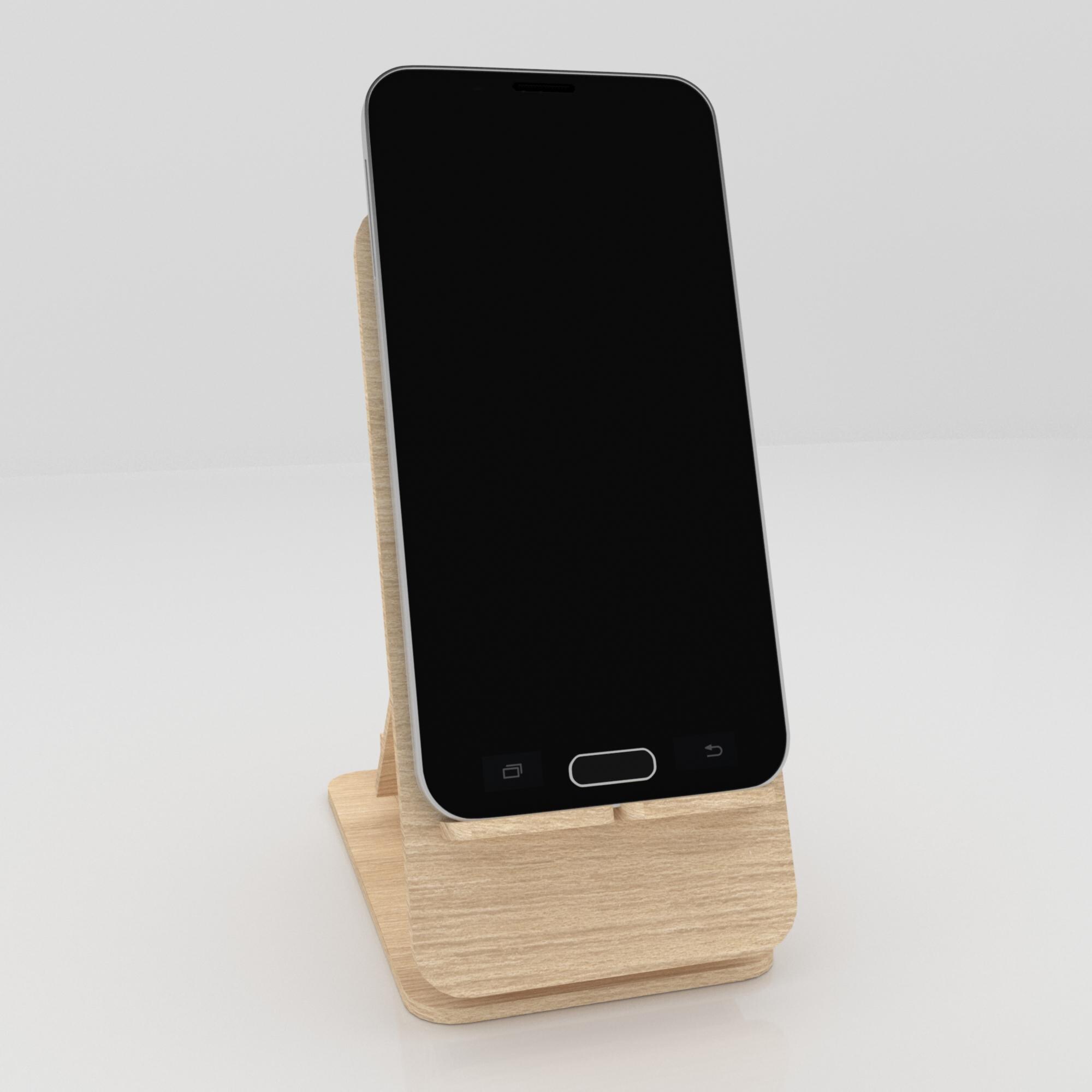 Adjustable Phone Stand SVG Laser Cut File | Wooden Mobile Holder ...