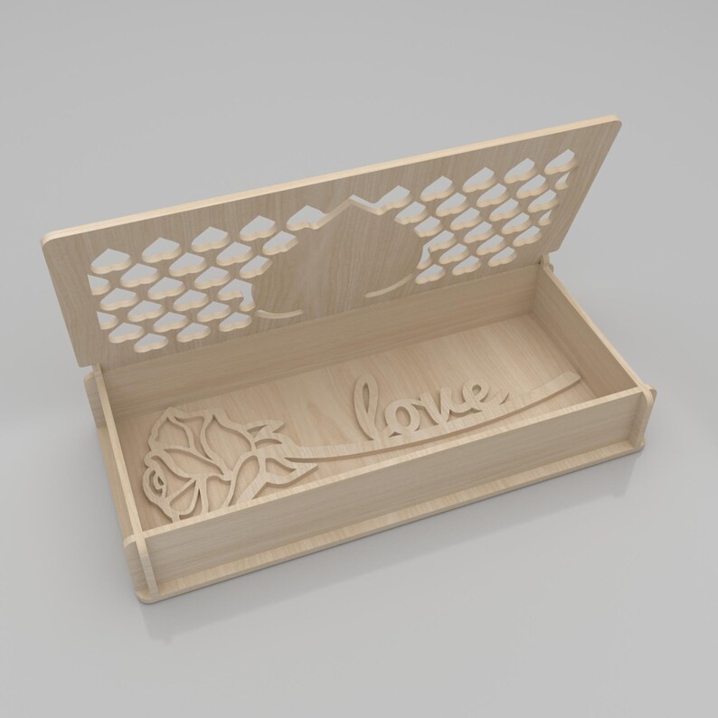 Heart Gift Box Bundle SVG Laser Cutting File for Valentines Day, Why I ...