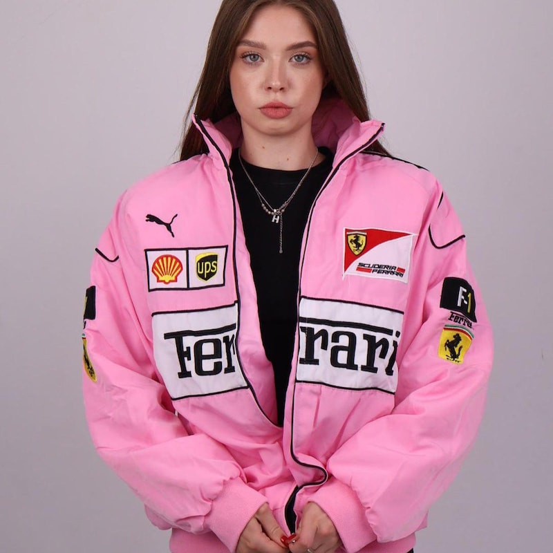 Ferrari F1 Team Jacket - Etsy