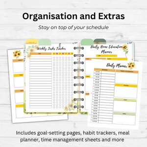 Homeschool Planner Printable 2025 2026 | Home Education Organiser ...