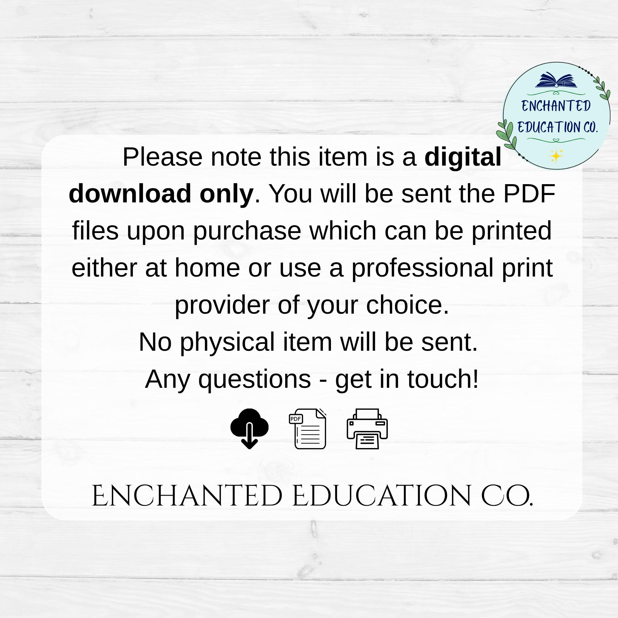 Homeschool Planner Printable 2025 2026 | Home Education Organiser ...