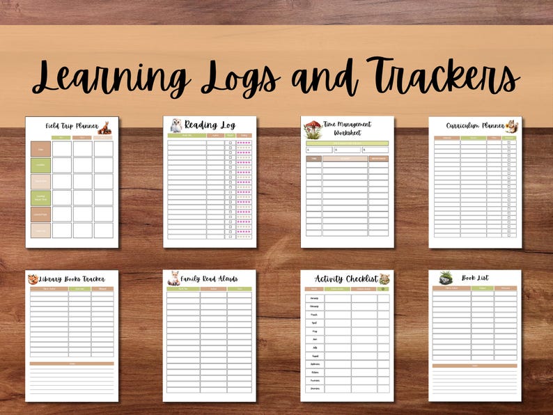 Homeschool Planner Printable 2025 2026 | Home Education Organiser ...