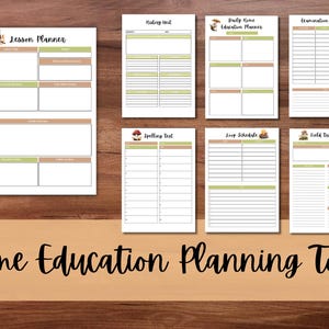 Homeschool Planner Printable 2025 2026 | Home Education Organiser ...