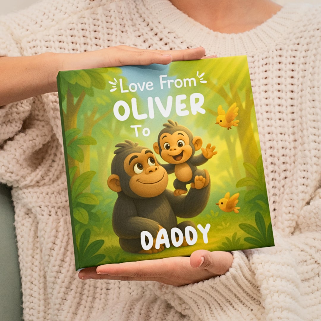 Personalized Father's Day Book, Father's Day Gift, Gift for Dad, Dear ...